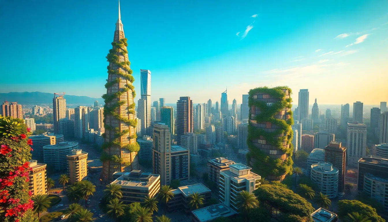 What If We Created a City with Vertical Gardens? - HypotheticalLens