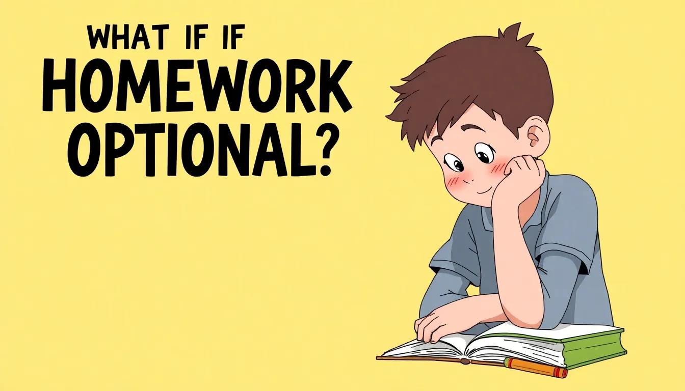 What If Homework Was Optional? - HypotheticalLens