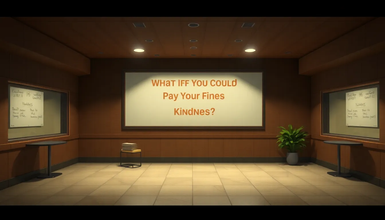 What If You Could Pay Your Fines with Kindness? - HypotheticalLens