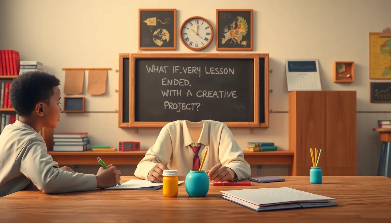 What If Every Lesson Ended with a Creative Project? - HypotheticalLens